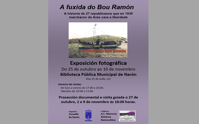 A biblioteca municipal de Narón acolle a exposición fotográfica "A ...
