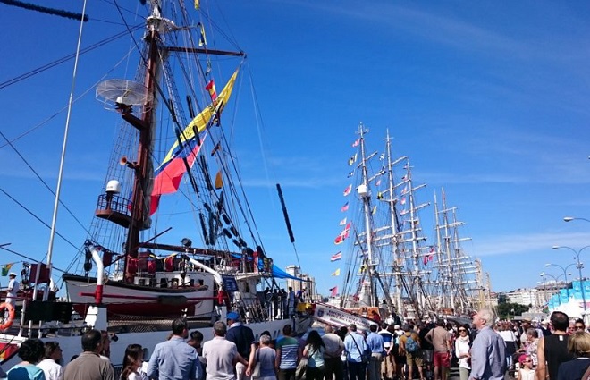 El Atalaya y el Nautilus de la Armada en la regata "Tall Ships Races ...