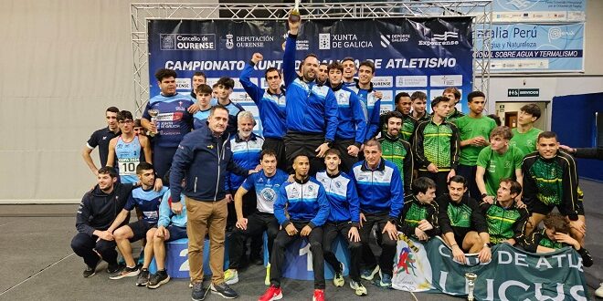 Ourense Atletismo e Gimnástica de Pontevedra, campións de Copa de pista ...